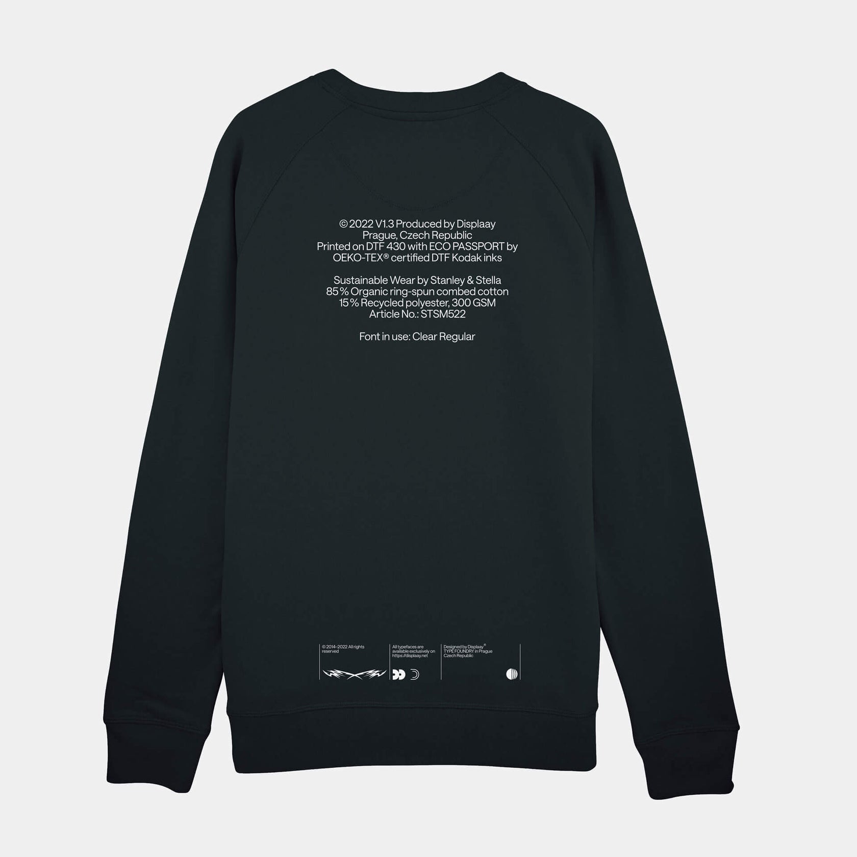 Offline BLACK SWEATSHIRT – Displaay Offline